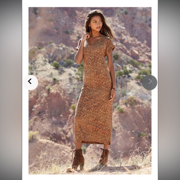 Peruvian Connection | Dresses | Peruvian Connection Isolde Midi Dress ...